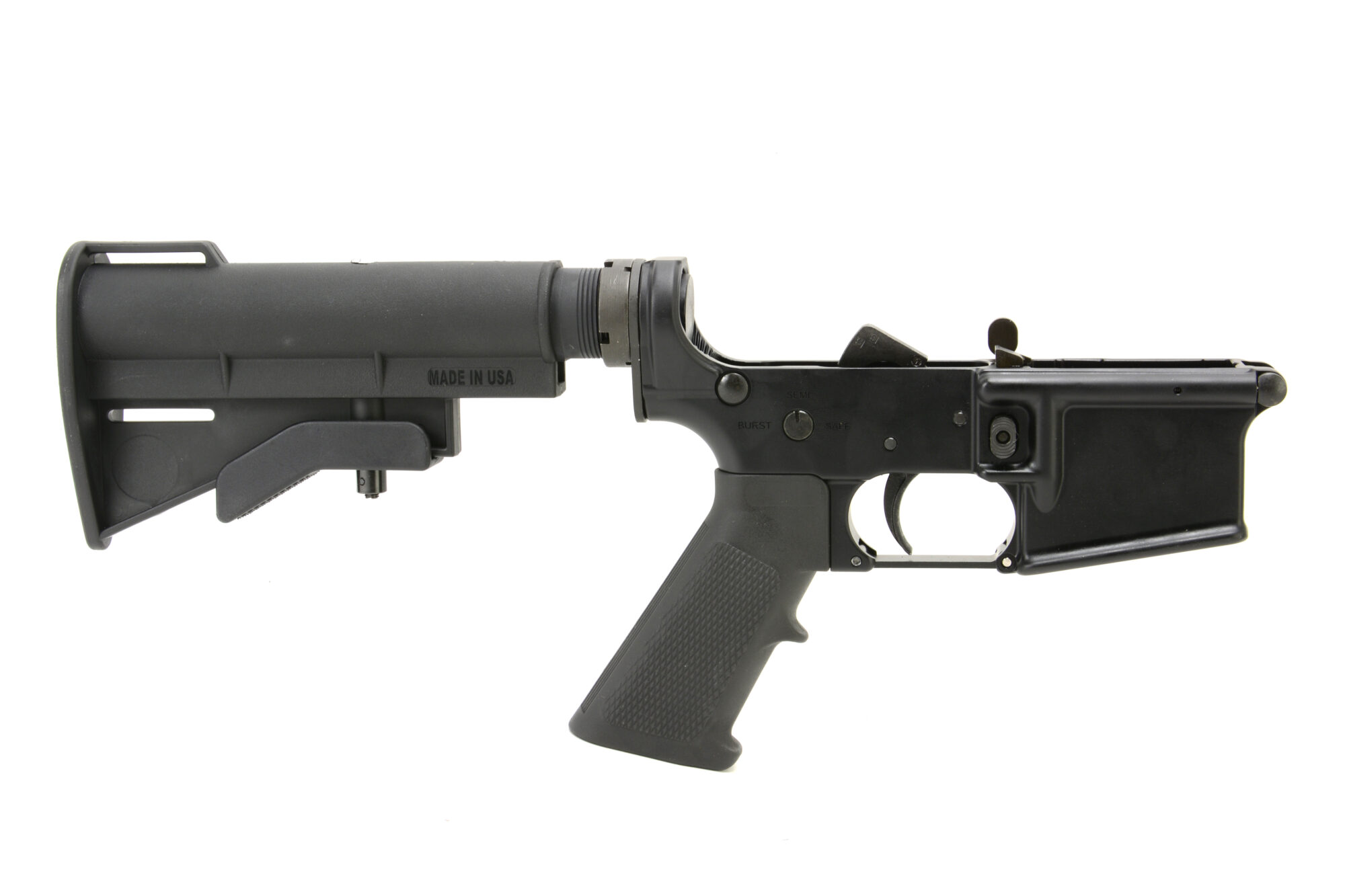 BKF XM4 Carbine Complete CQB Lower Receiver - Black Anodized