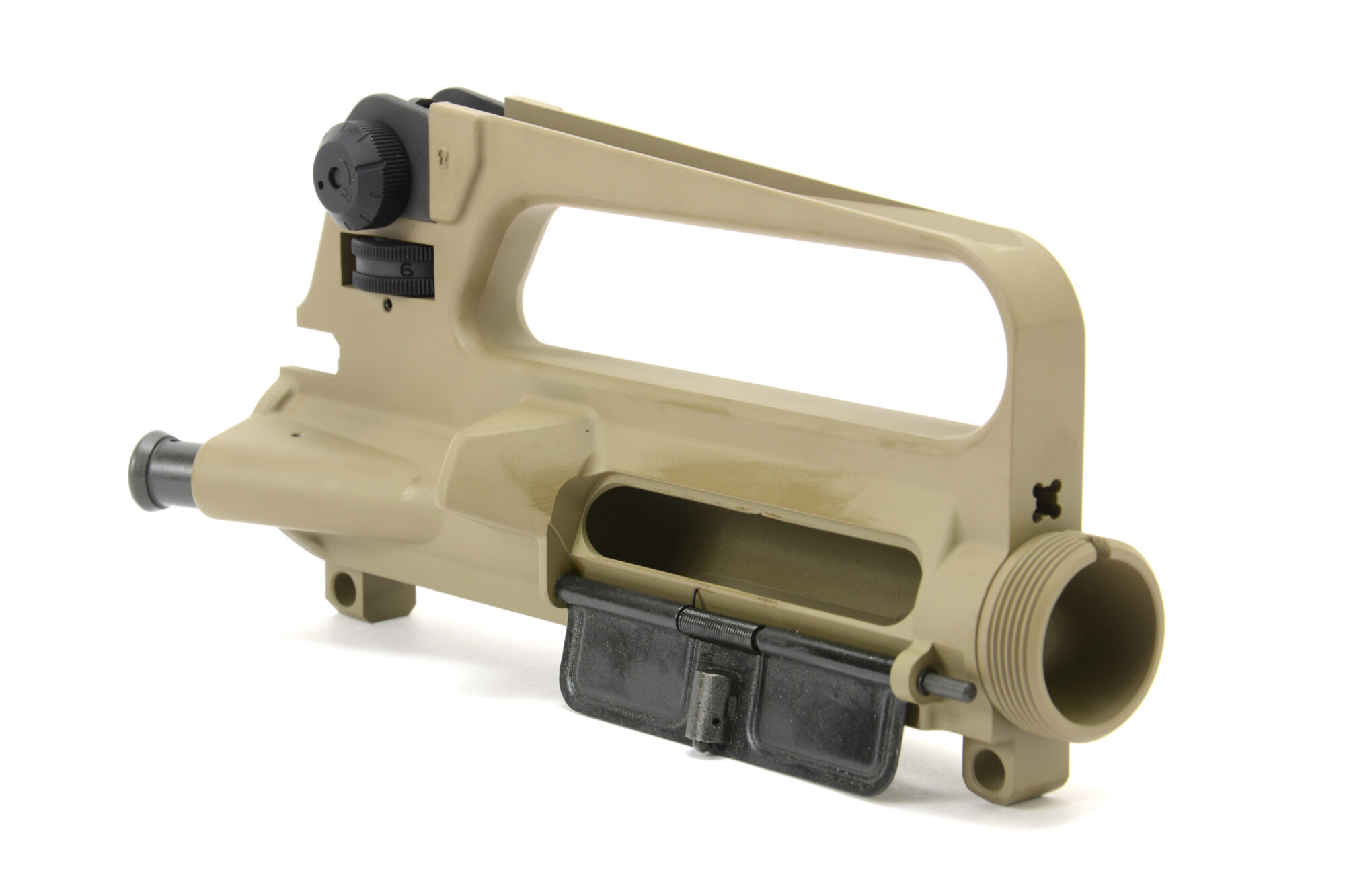 BKF M16A2 Assembled Upper Receiver (M4 Feedramps) - Cerakoted Magpul FDE