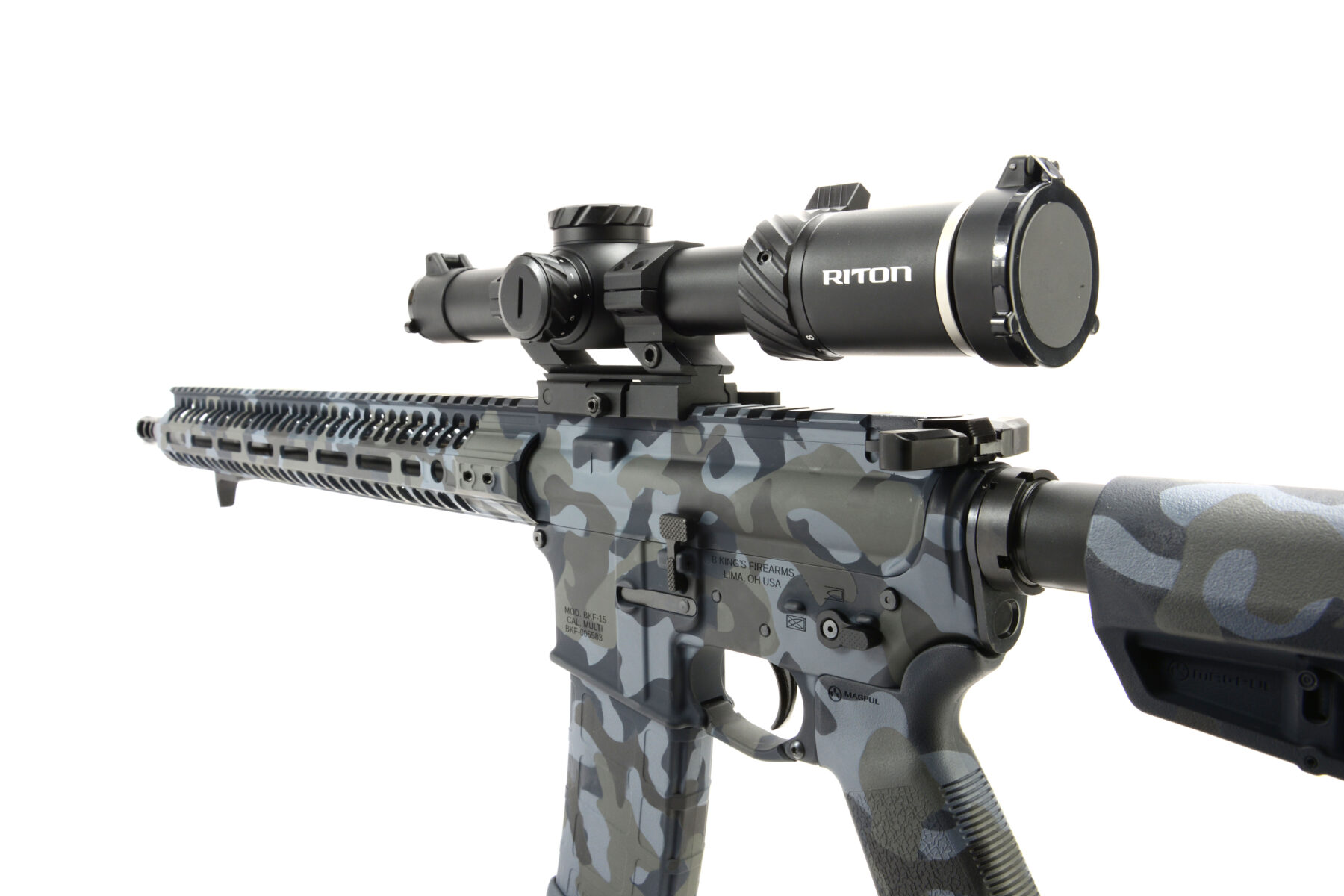 ADD Custom Cerakote to a Builders Set - M81 Woodland