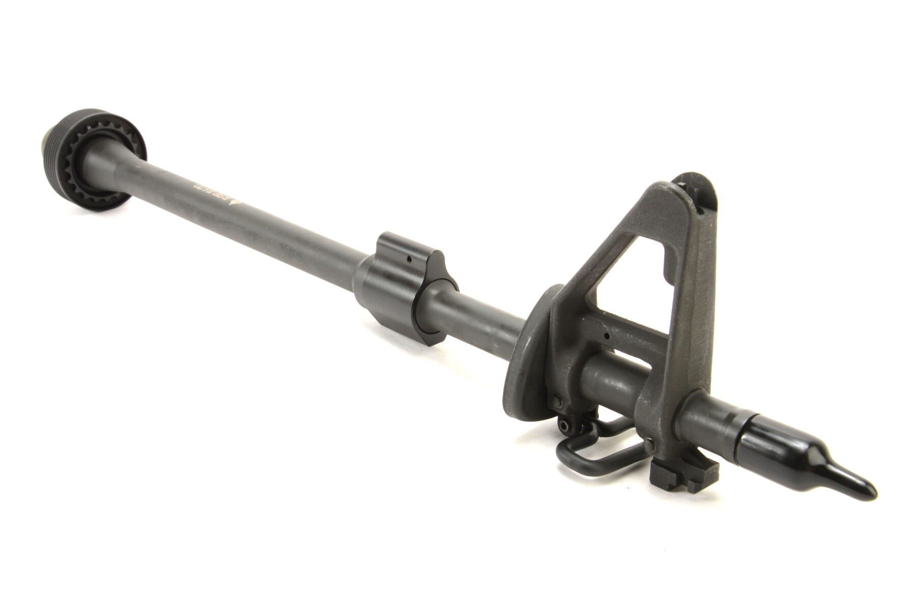 Bkf Ar15 16″ 556 Chrome Lined Phosphate Dissipator Barrel W Fsb Triangle Cap Non F Marked