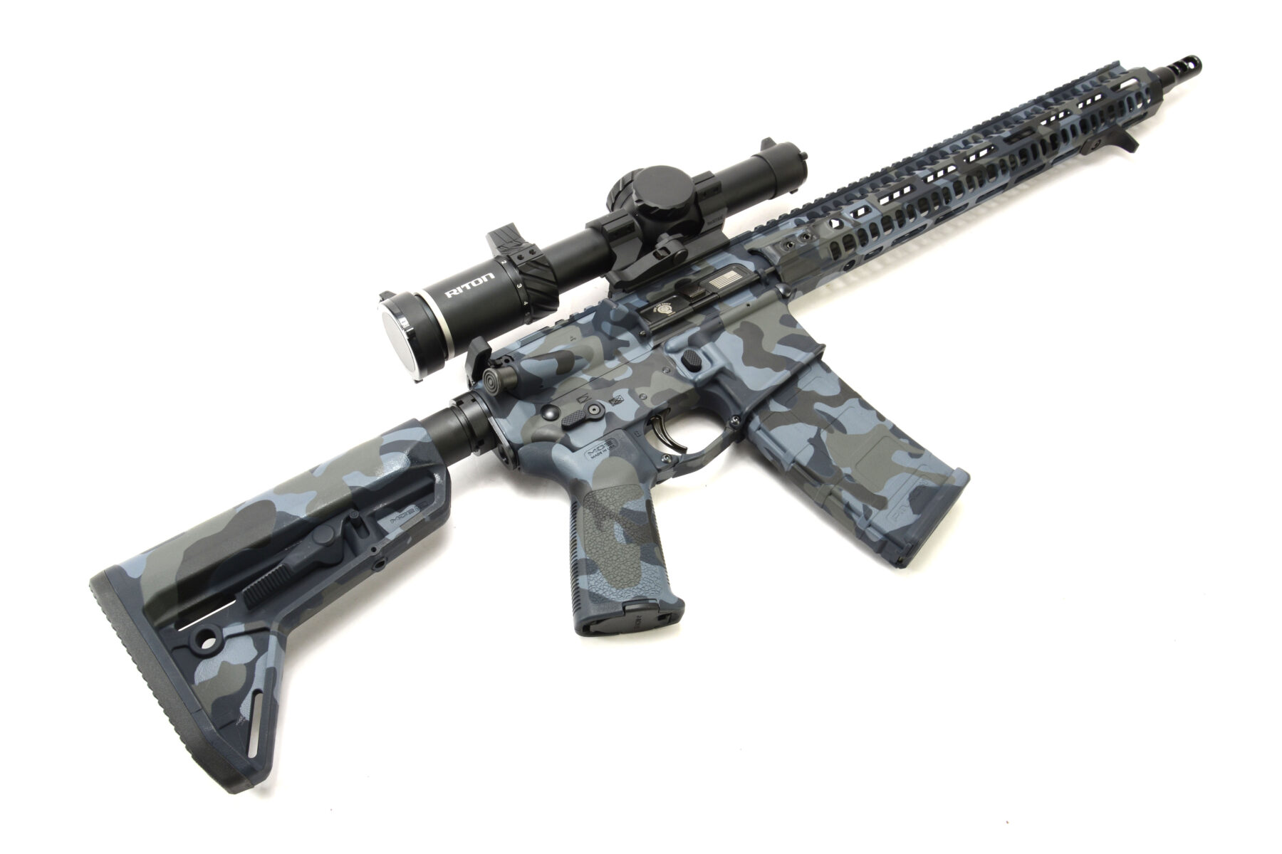 ADD Custom Cerakote to a Builders Set - M81 Woodland