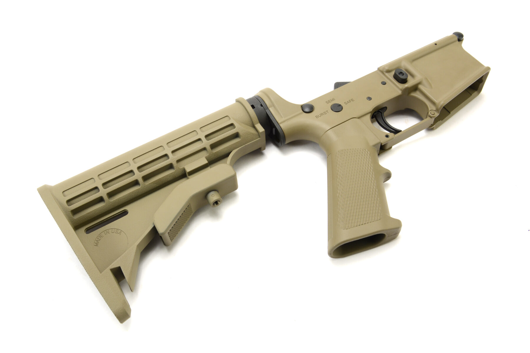 BKF M16A2 Complete Lower Receiver - Colt Grey Anodized