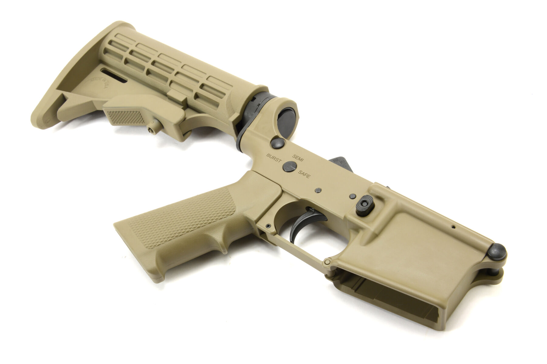 BKF M16A2 Complete Lower Receiver - Colt Grey Anodized