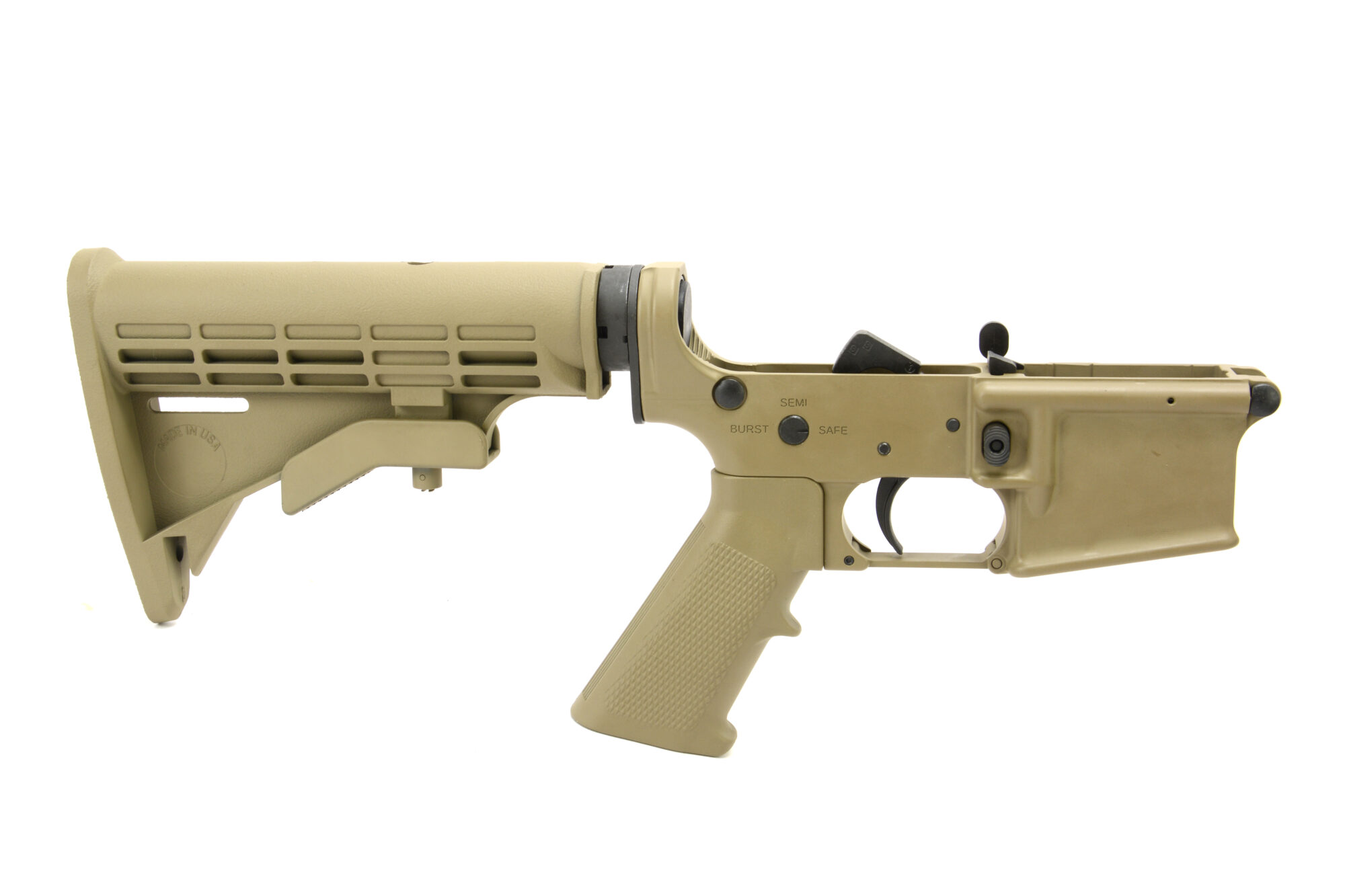 BKF M16A2 Complete Lower Receiver - Colt Grey Anodized