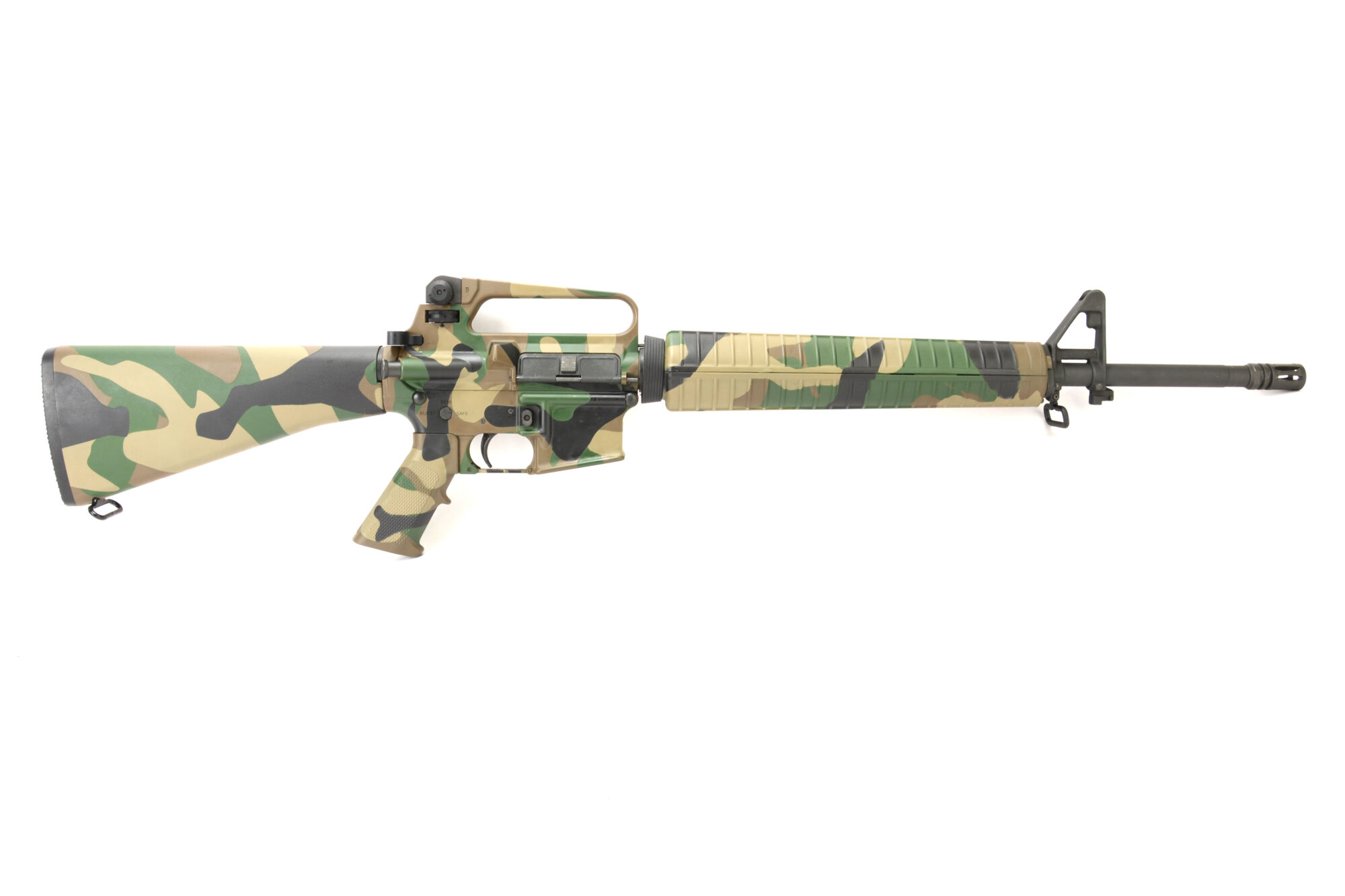 BKF M16A2 20" Chrome Lined Phos 1/7 Twist 5.56 Nato Retro Rifle - M81 ...