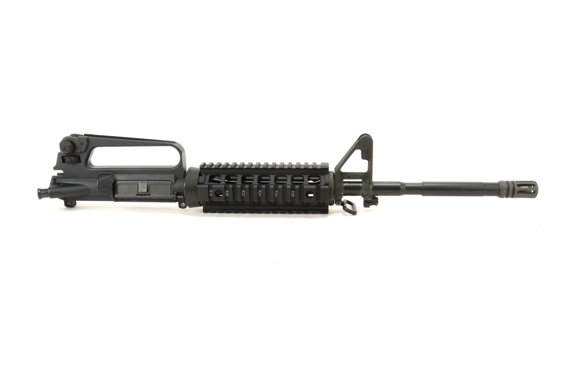 BKF M16A2 16" 5.56 Nato 1/7 Twist Chrome Lined Phos Complete Quad Rail ...