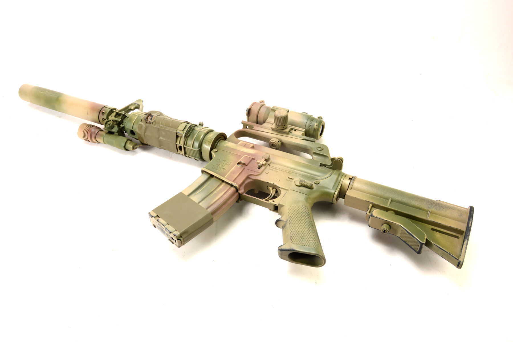 BKF "Gordy" Rifle 5.56 Govt (SBR) w/Allen Engineering M4 Suppressor ...